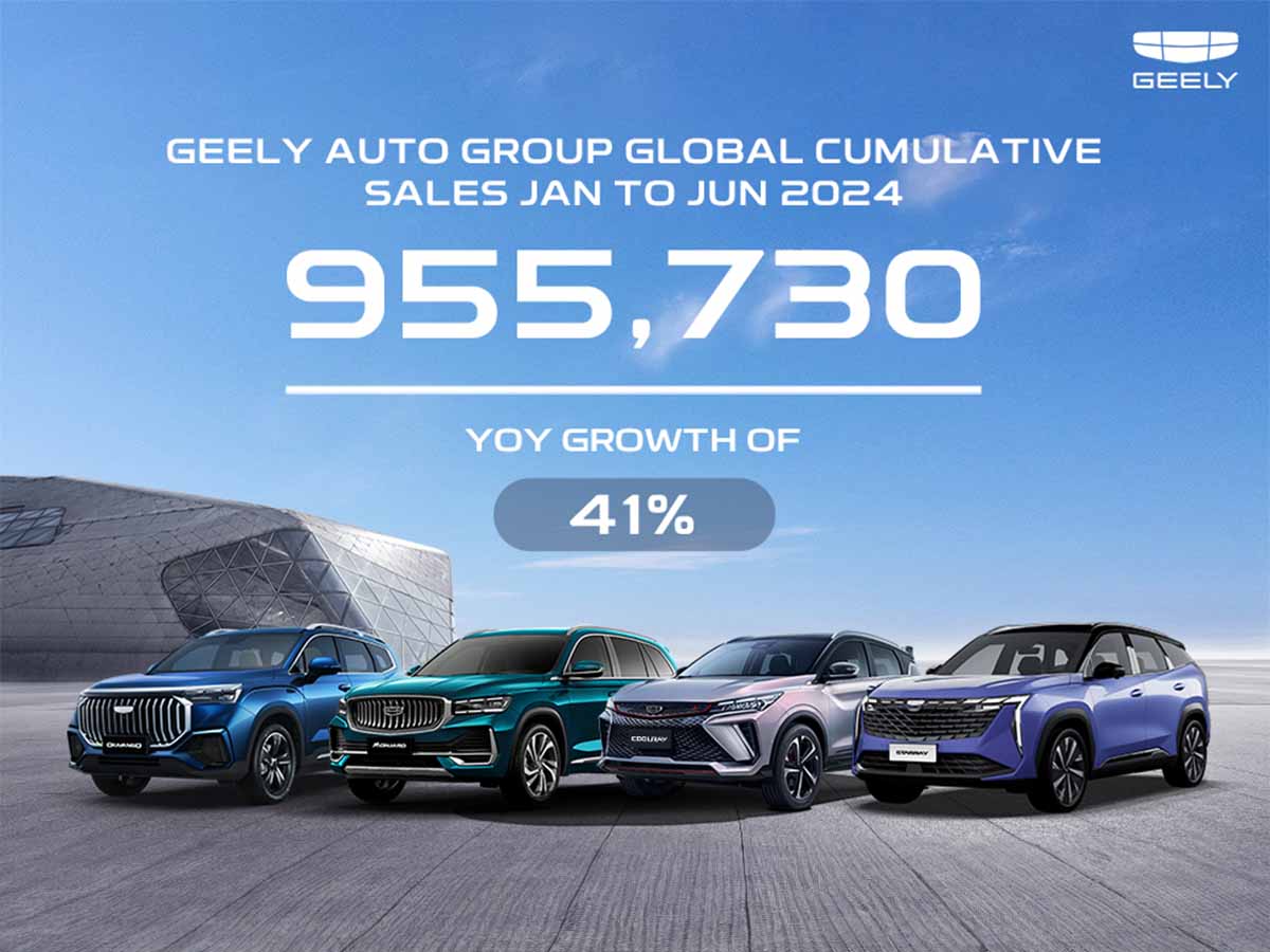 Geely vrlo uspješan u prvom polugodištu